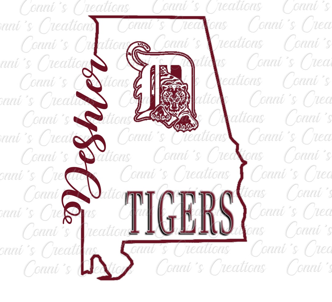 Deshler Tigers- Digital Sublimation Design - Png - Etsy