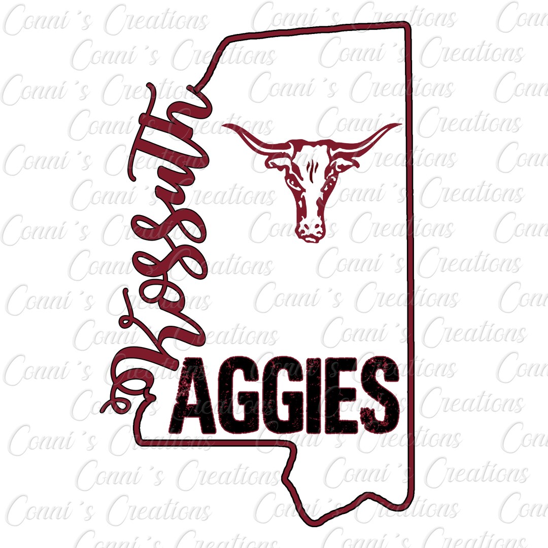 Kossuth Aggies Digital Sublimation Design - Png - Etsy