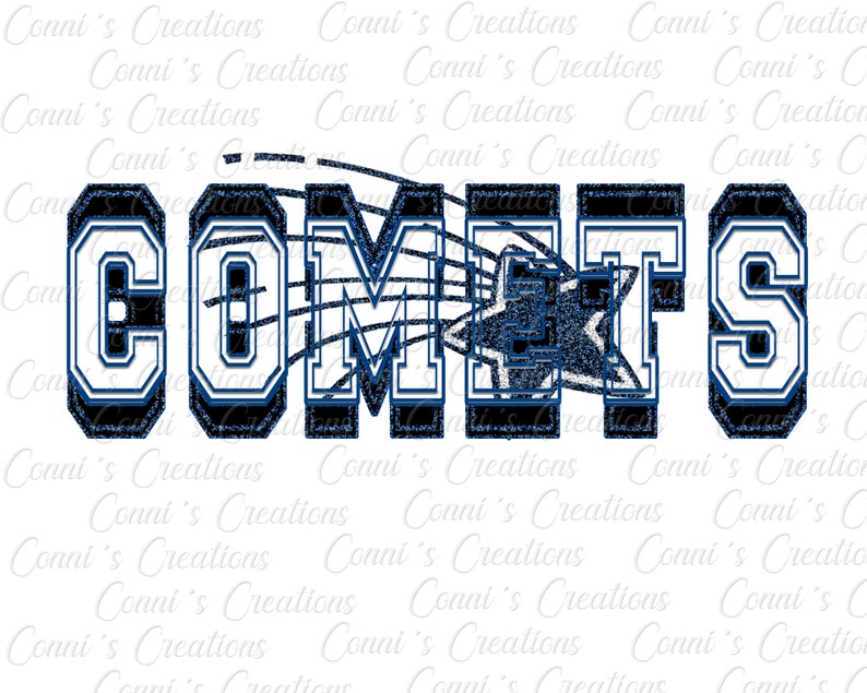 Comets Sublimation Digital Designs --- Png - Etsy
