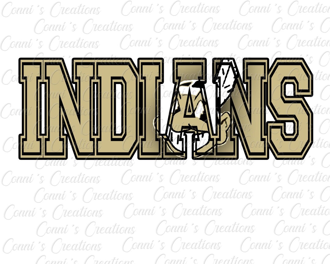 Colbert County Indians Digital Sublimation Design - Png - Etsy