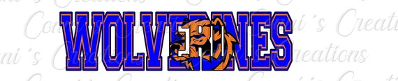 Westview Wolverines Digital Sublimation Design Png - Etsy