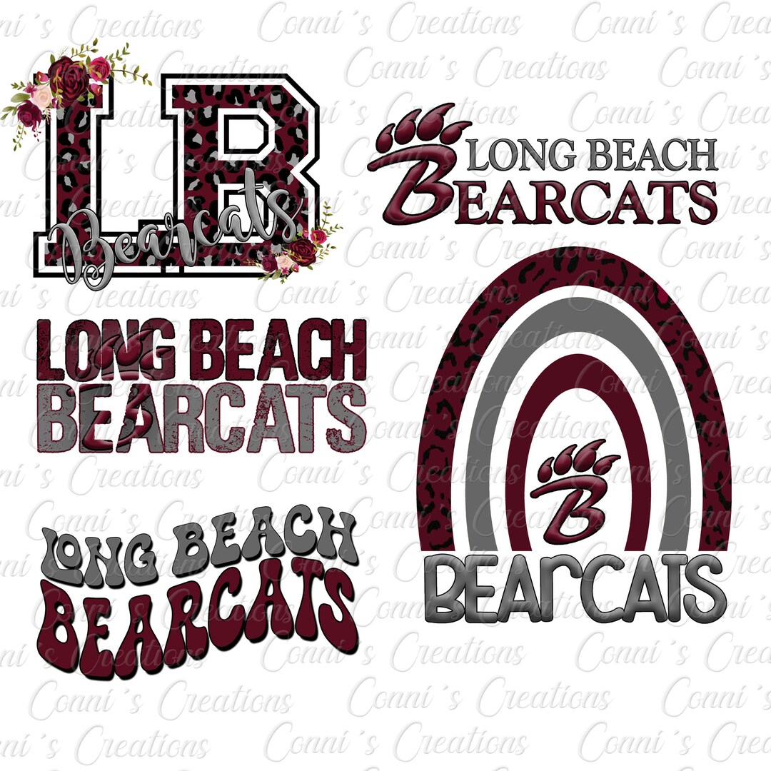 5 for 4**** Bundle**long Beach Bearcats Rainbow Digital Sublimation ...