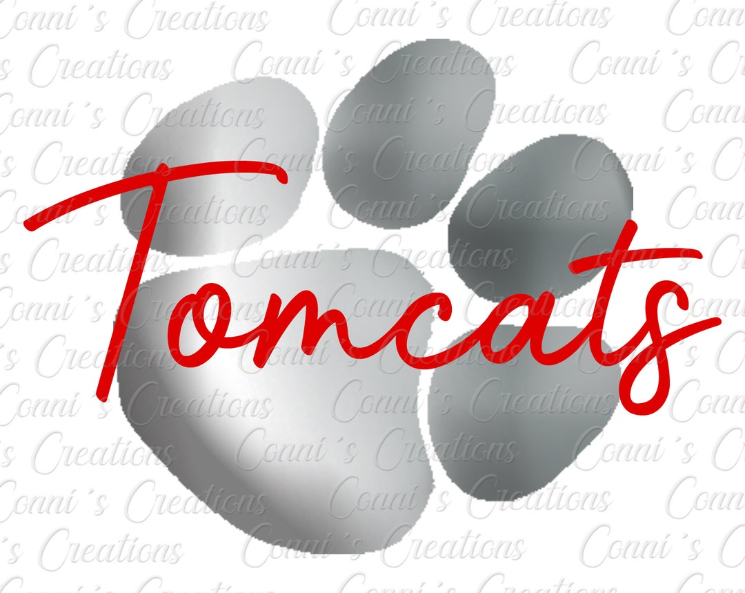 Trimble Tomcats Digital Sublimation Design - Png - Etsy