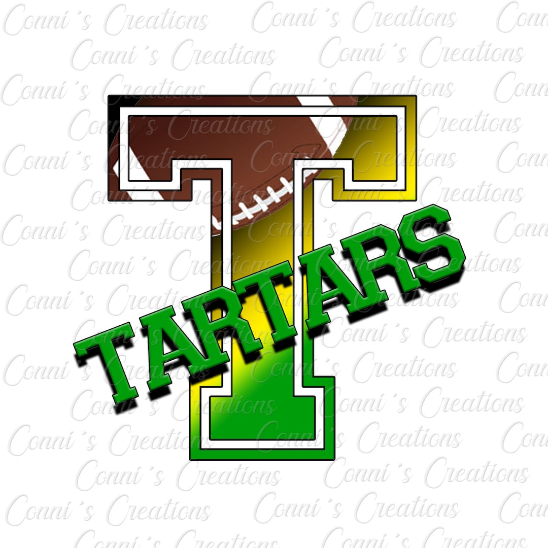 Taylorsville Tartars Football Digital Sublimation Design - Png - Etsy