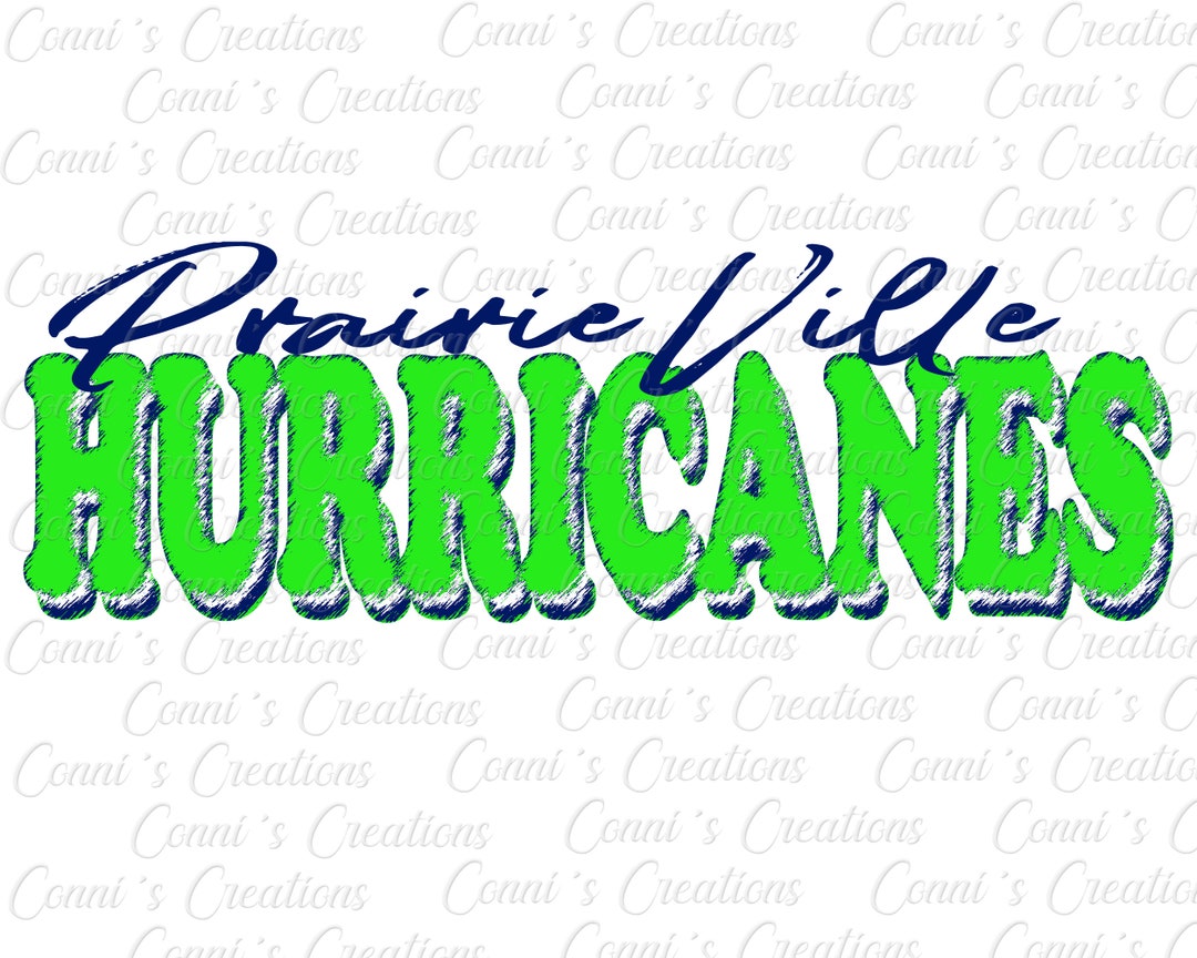 Prairieville Hurricanes - Digital Sublimation Design - Png - Etsy