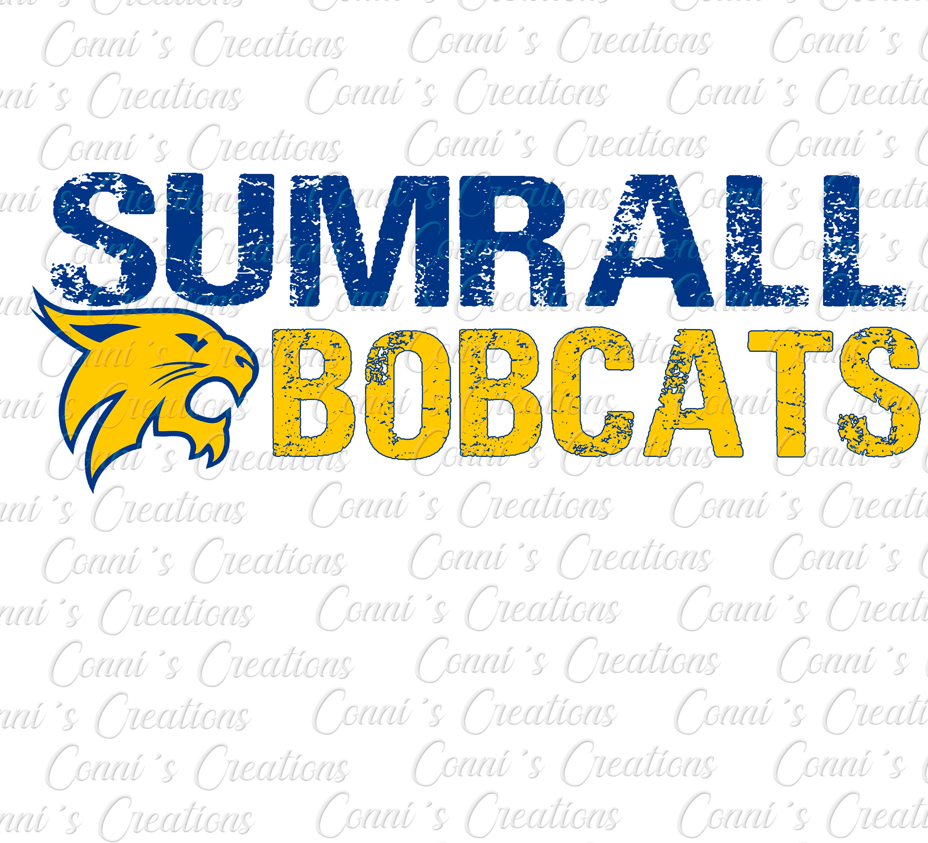 Sumrall Bobcats Sublimation Digital Design - Png - Etsy