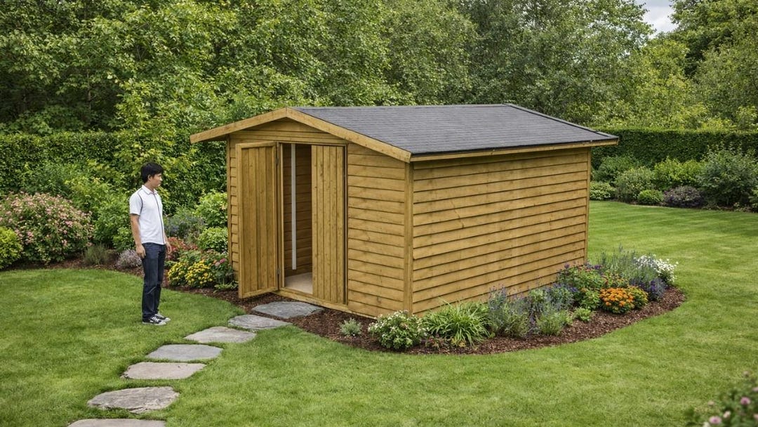 3.6x3m (12x10ft) DIY Shed Plans – Step-by-step 3D Build Guide | Metric ...
