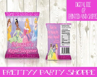 Princess chip bag | Etsy