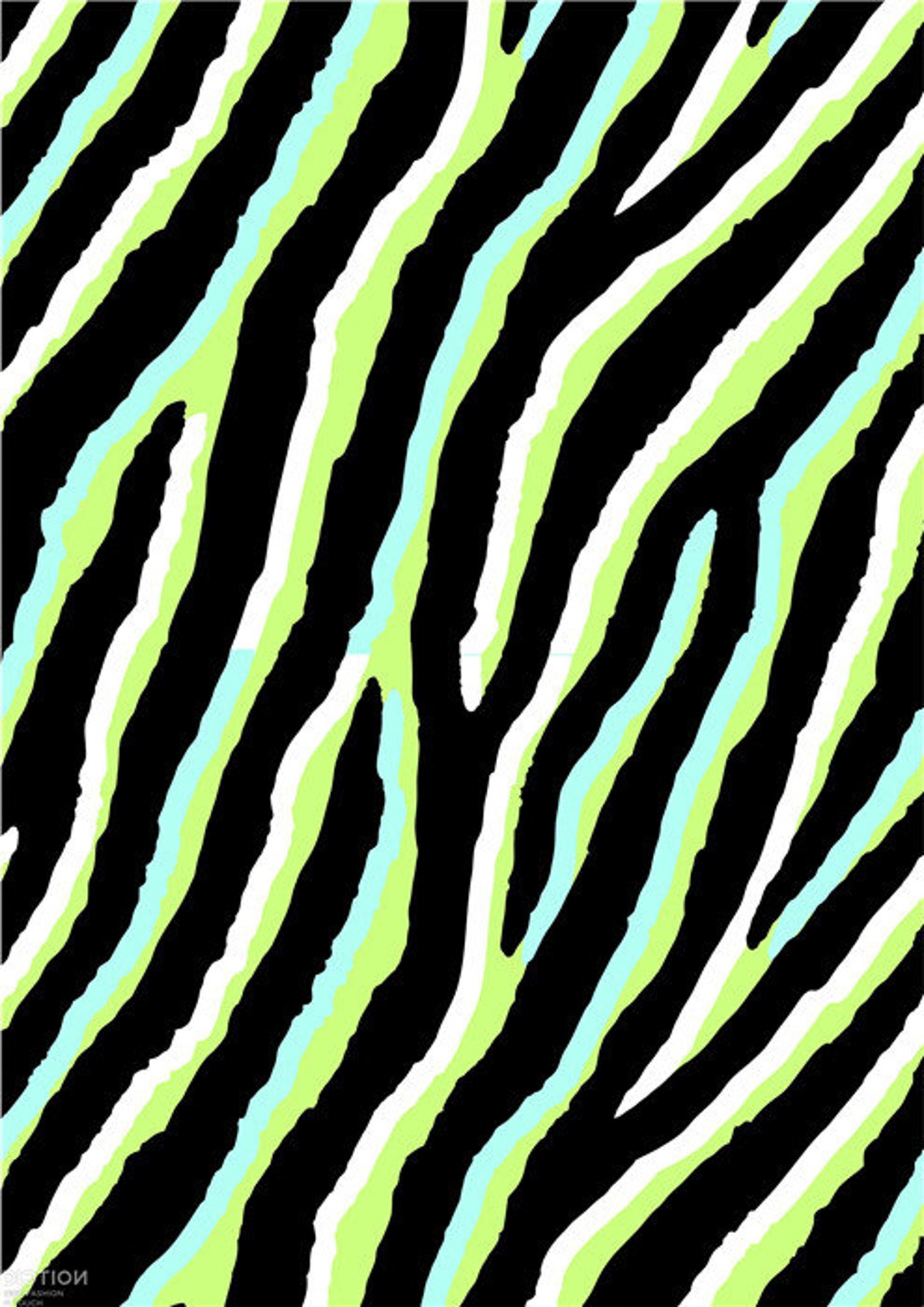 31221 4 Stretch Way Polyester Spandex Leopard Strips Print for Swimwear ...