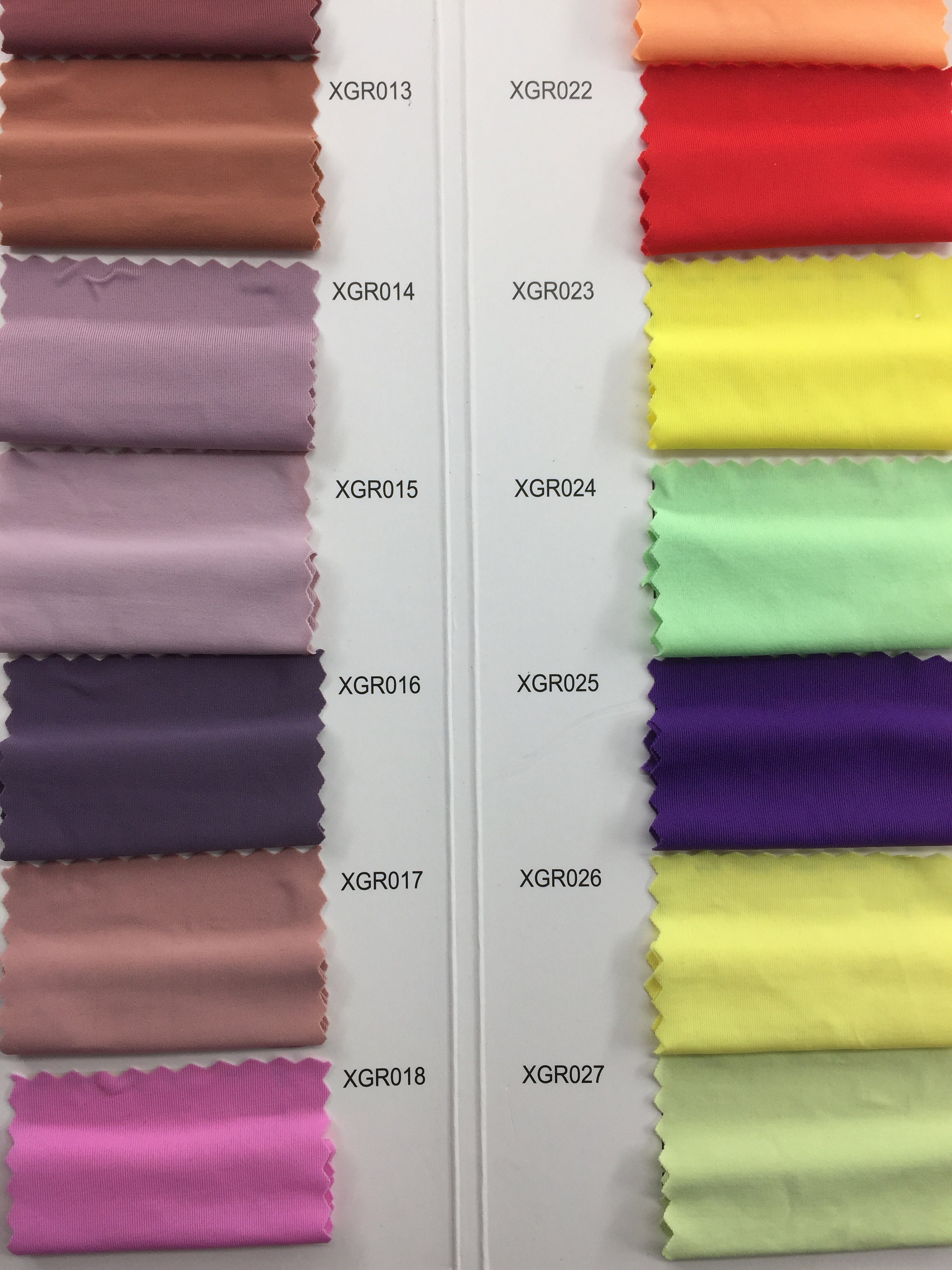 JD1141E 29 Solid colors 4 stretch way 80Nylon / 20Spandex | Etsy