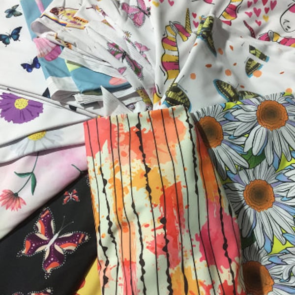 Printed Spandex - Etsy