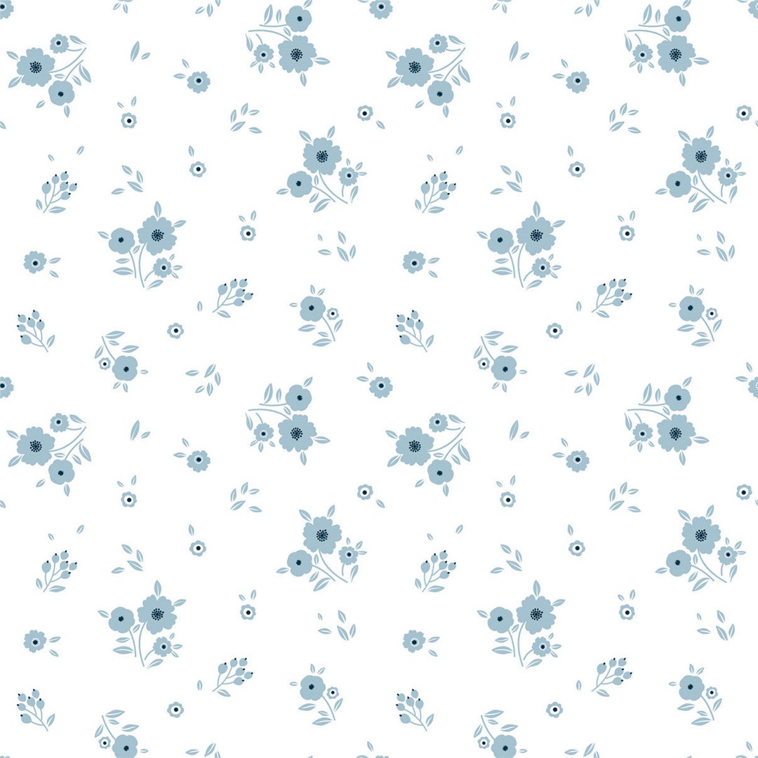 20502 4 Stretch Way Polyester /spandex Matt Small Flower Fabric Print ...
