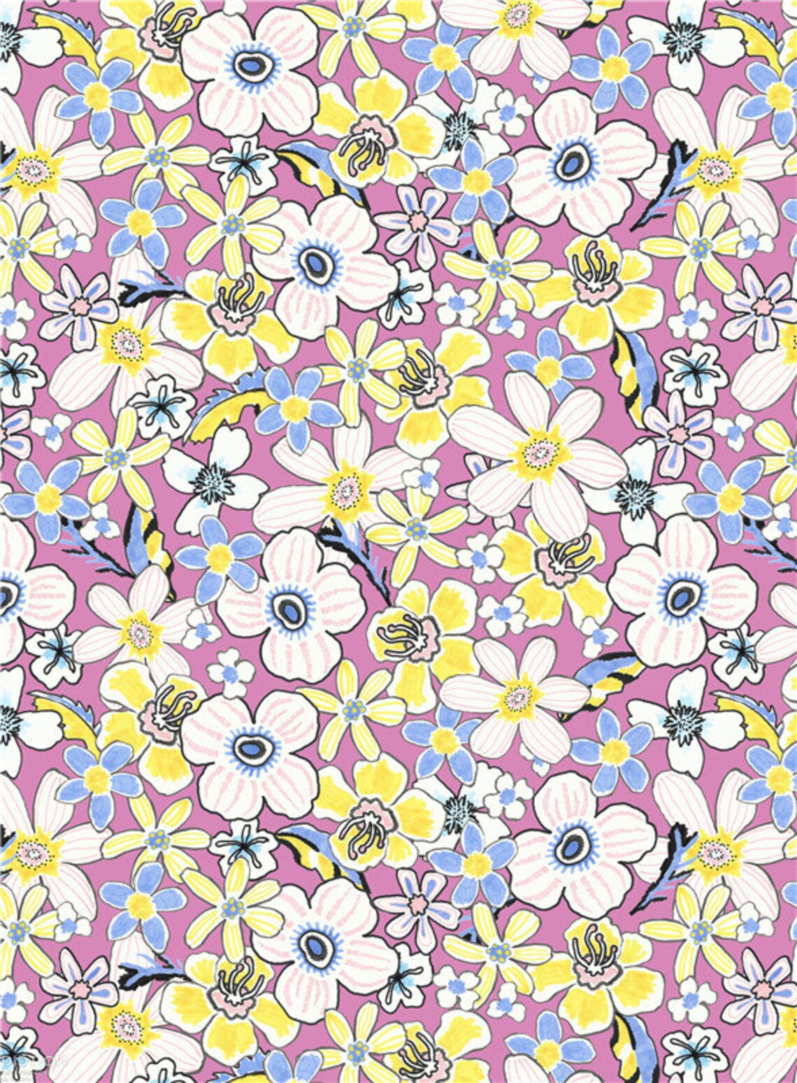 30260 4 Stretch Way Polyester /spandex Matt Flower Fabric - Etsy