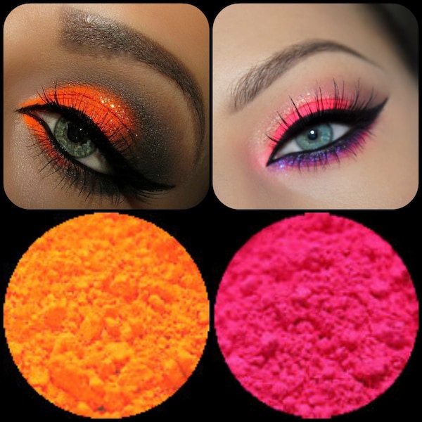 Neon Pink Eyeshadow Pigment - Etsy