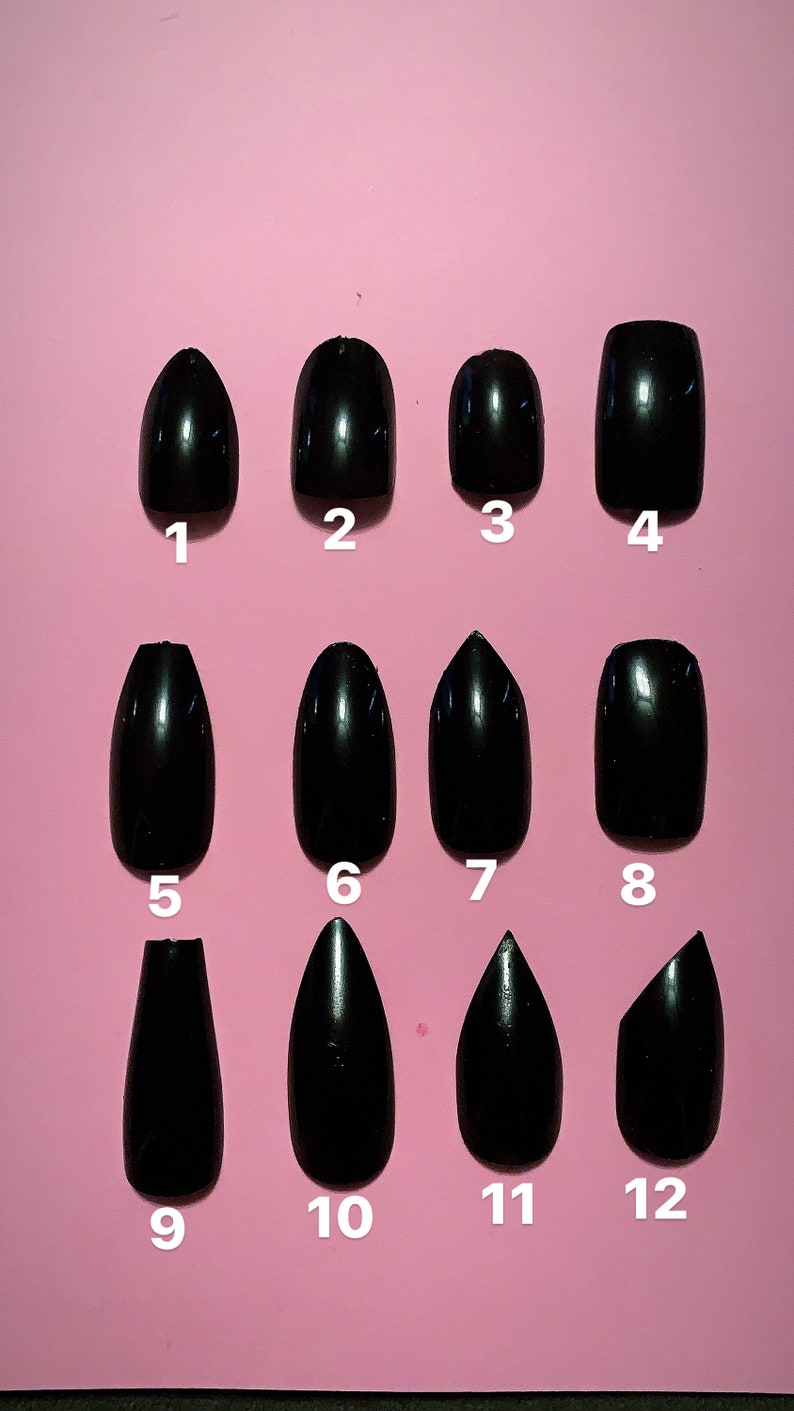 Pinky Boo Boo Set/fake Nails/press on Nails/full Set/nails/glamour/pink ...