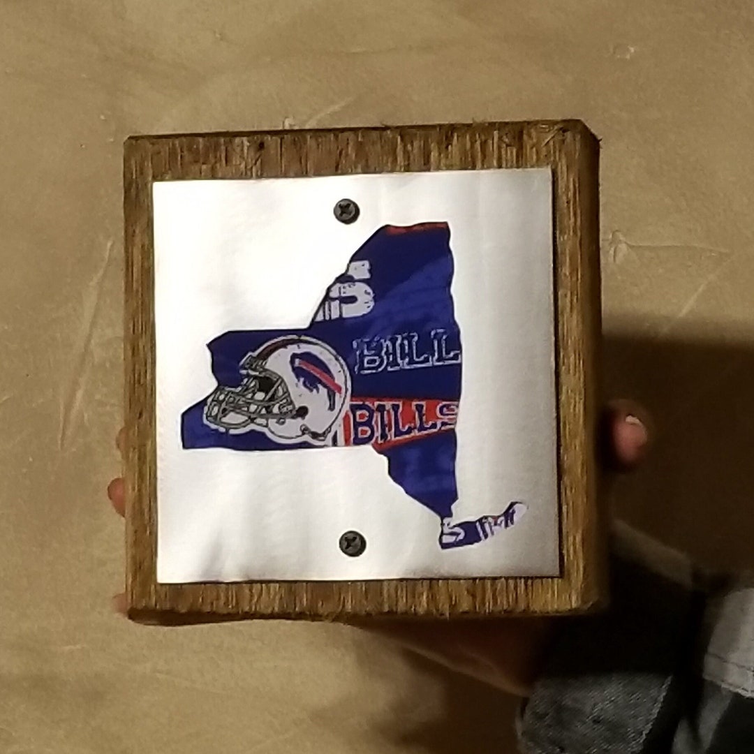 Buffalo Bills Football Wood and Metal Sign - Etsy