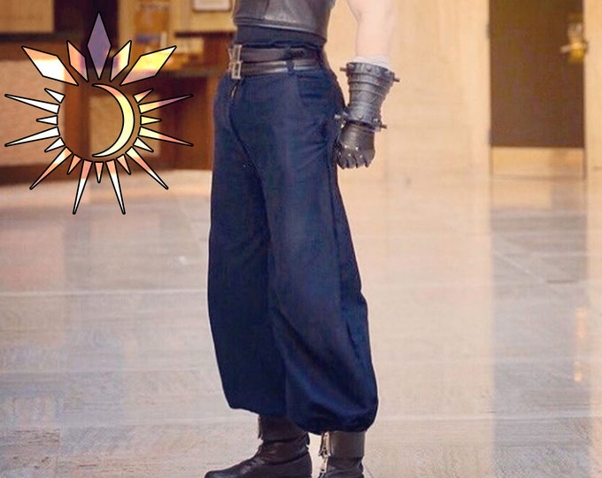 FFVII Cloud Strife Zack Fair Shinra SOLDIER Pants - Etsy