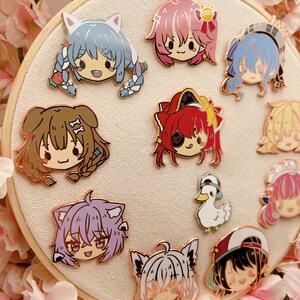 Hololive JP Enamel Pins - Etsy