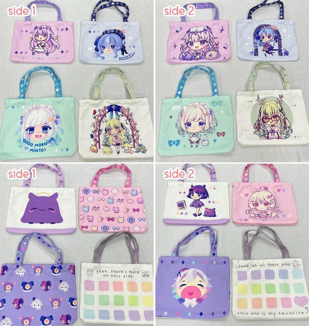 Vtuber Tote Bags - Etsy