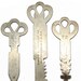 Sargent & Greenleaf Keys, Lot of 3, Rochester NY, Crown Top Keys ...
