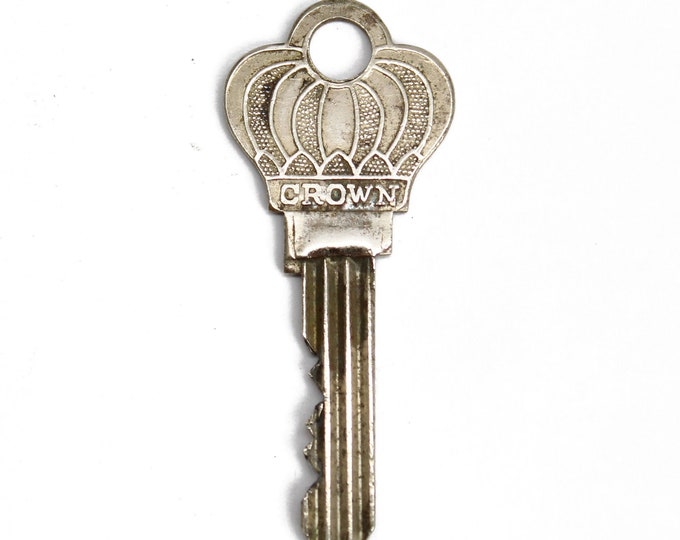 Crown Key 192 Crown Lock Co New Haven Conn, Key Charm, Necklace Key ...