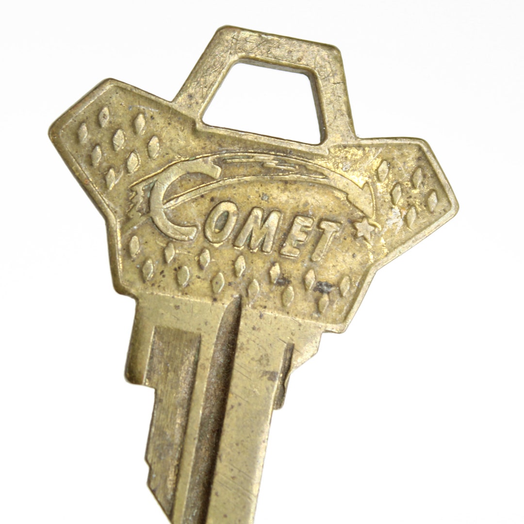 Vintage Comet Key, Arrow Lock Corp New York, Mercury Comet Key, Unique ...