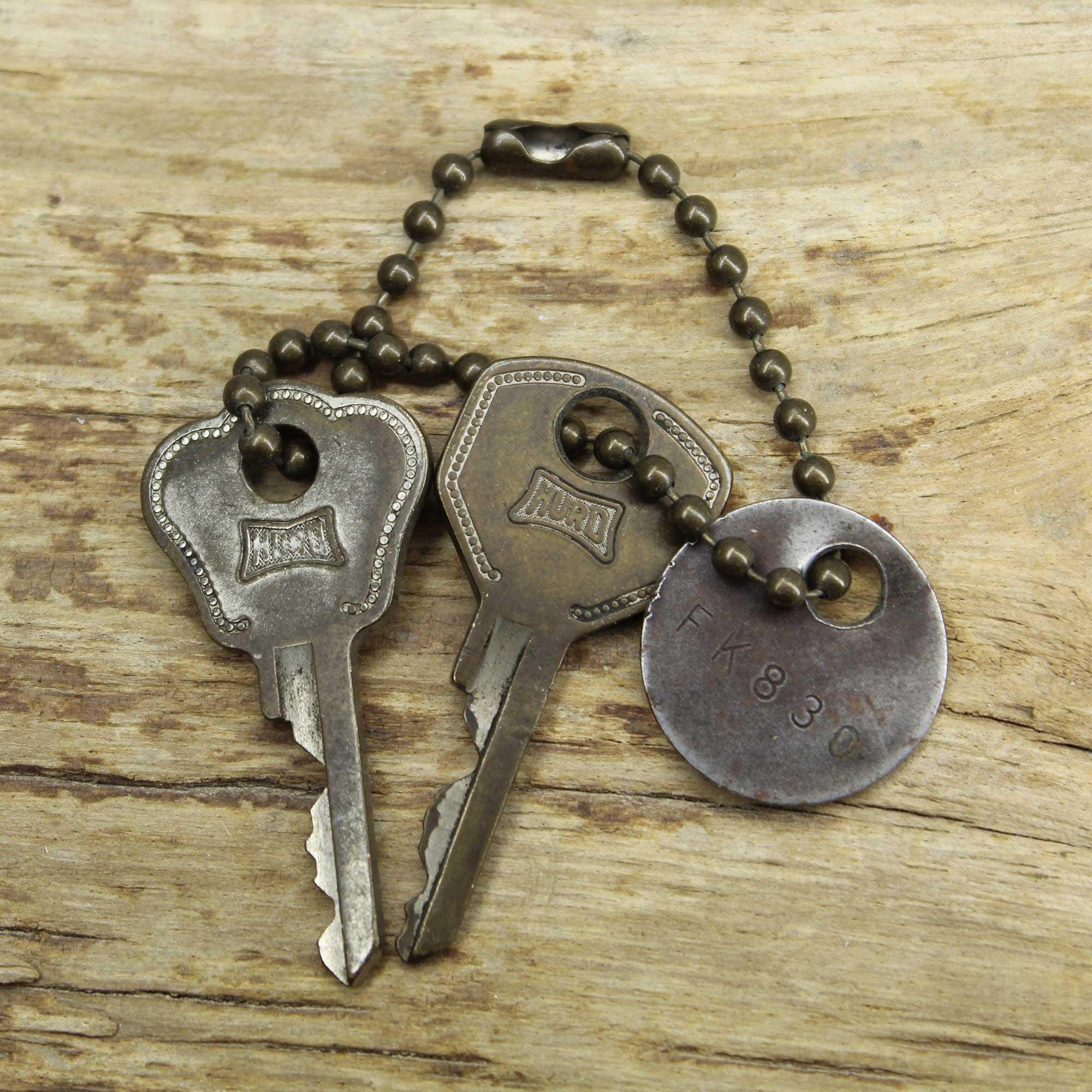 Hurd Key Set With Original Tag, Collectors Keys, Steampunk Supply ...