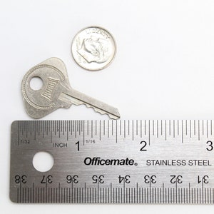 Vintage Hurd Key FT306, Vintage Key, Old Key, Scrapbooking Keys ...