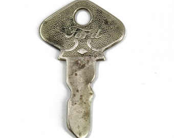 FORD Antique Model T or A Ignition Key - # 71 Vintage Key / Dark Gold ...