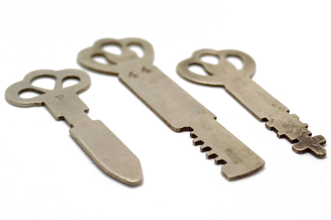 Sargent & Greenleaf Keys Lot of 3 Rochester NY Crown Top | Etsy