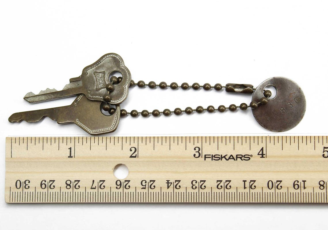 Hurd Key Set With Original Tag, Collectors Keys, Steampunk Supply ...