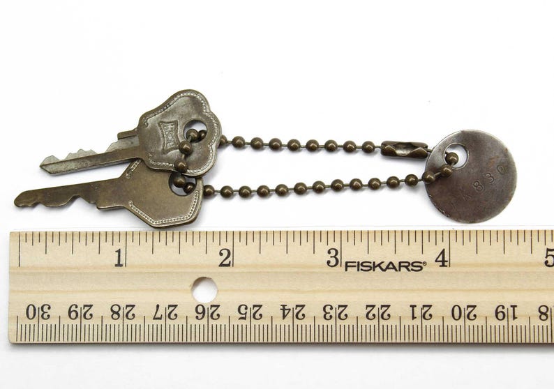 Hurd Key Set With Original Tag, Collectors Keys, Steampunk Supply ...