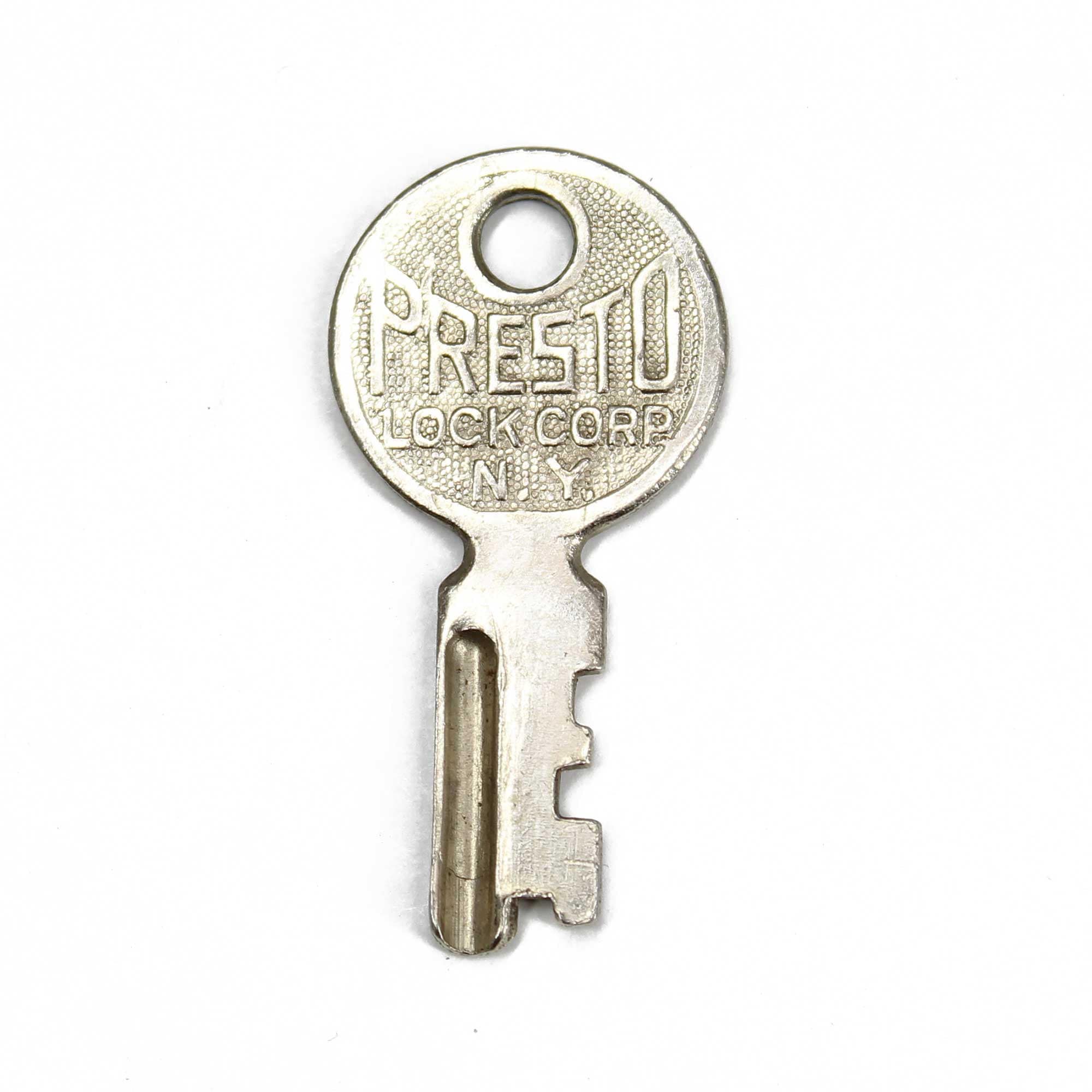 Prestolock Presto Key, Presto Lock Corp NY, Small Vintage Luggage Key,