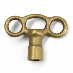 Vintage Brass Square Shaft Key, Antique Silcock Key, Radiator Key ...