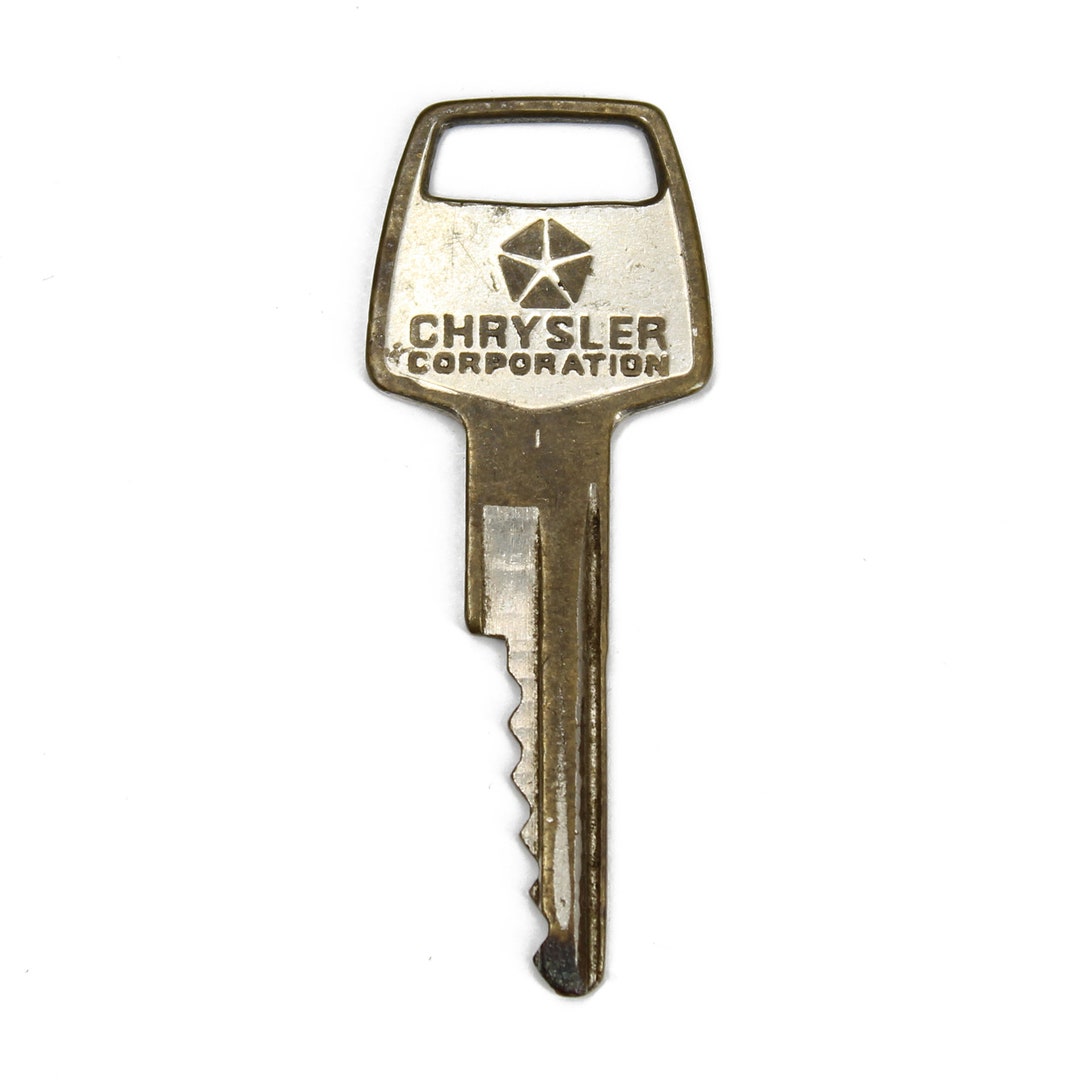 Vintage Chrysler Corporation Key, Pentastar Logo - Etsy