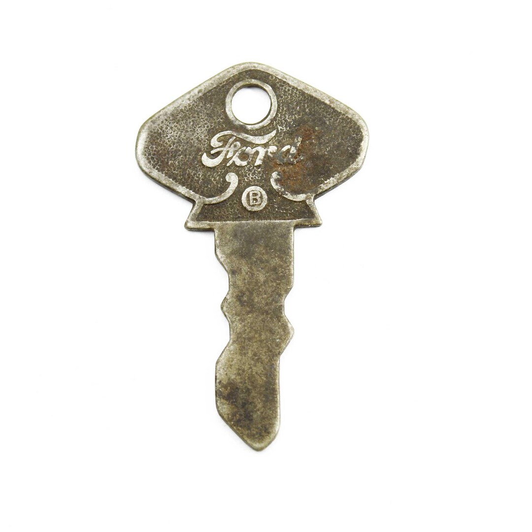 Genuine Antique Ford Model T Key #66, Script Logo Antique Collectible ...