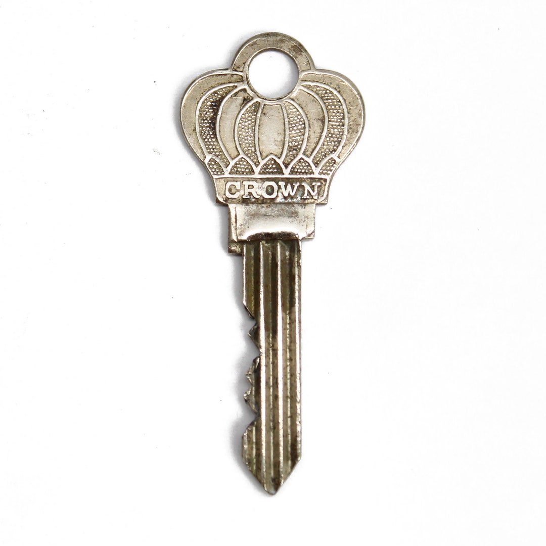 Crown Key 192 Crown Lock Co New Haven Conn, Key Charm, Necklace Key ...