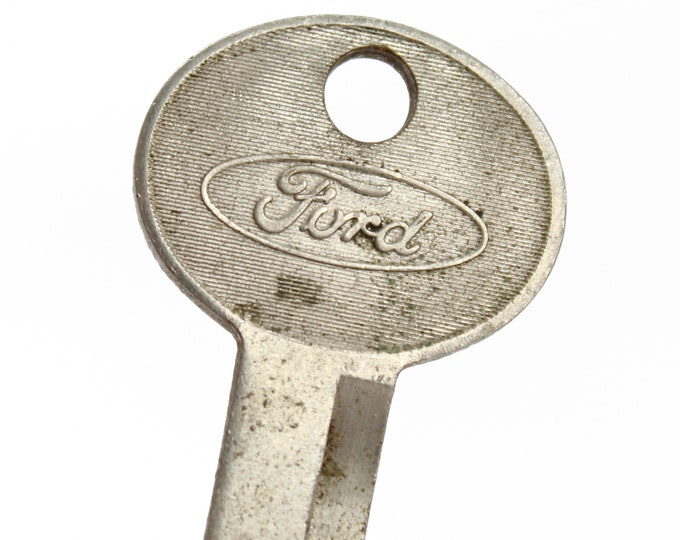 Vintage Ford Key, Family of Fine Cars, Key Collectible, Movie Prop Key ...