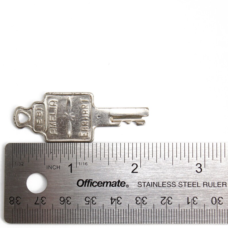 Amelia Earhart Key 1581, 1960's Vintage Suitcase Key, Vintage Key ...