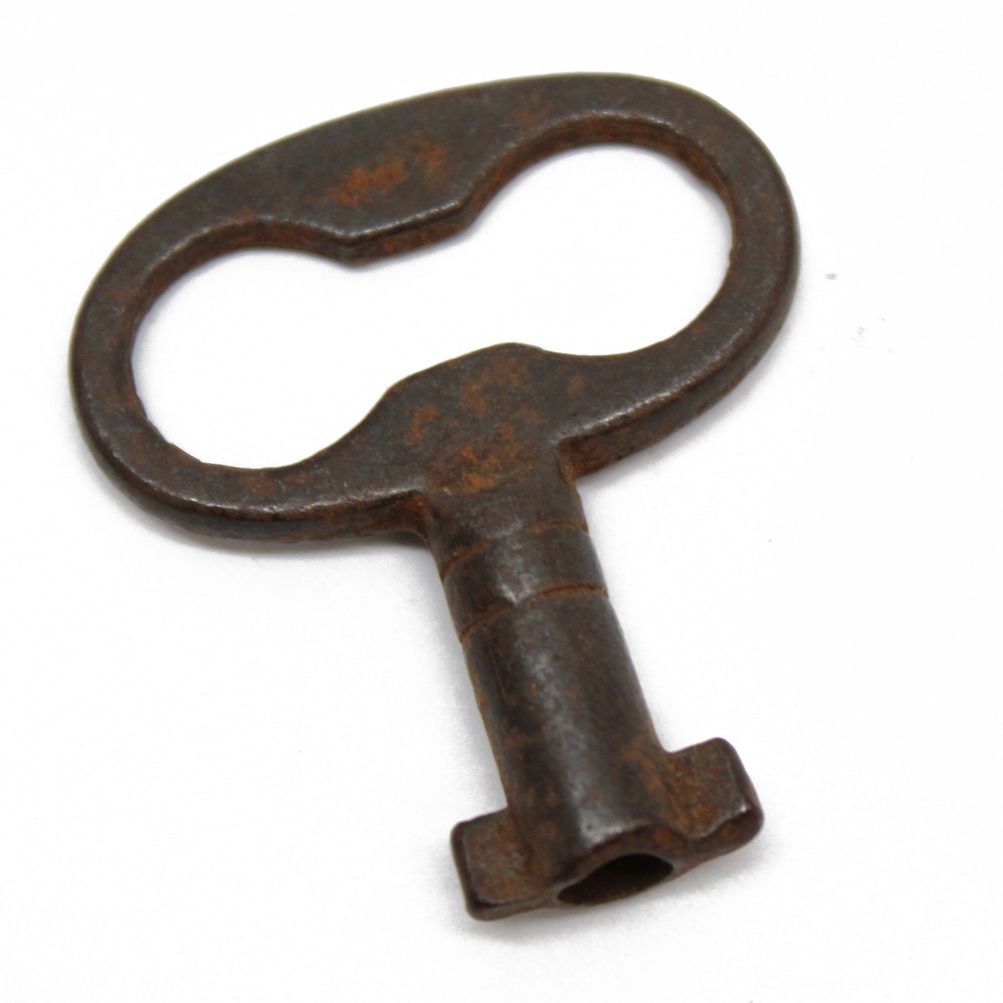 Vintage Short Stubby Skeleton Key Rusty Old Key - Etsy