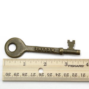 Vintage Keline Key, Solid Brass Caboose Key - Etsy