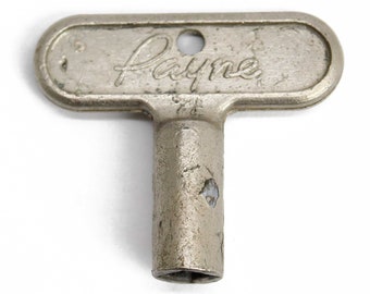 Vintage Square Shaft Key, No 7 Clock Wind, Winding Key, Square Shaft ...