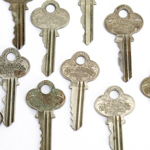 P&F Corbin Key With Open Back Side for Stamping, One Ornate Fancy ...