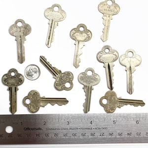 P&F Corbin Key, One Ornate Fancy Vintage Key, Key Charms, Steampunk ...
