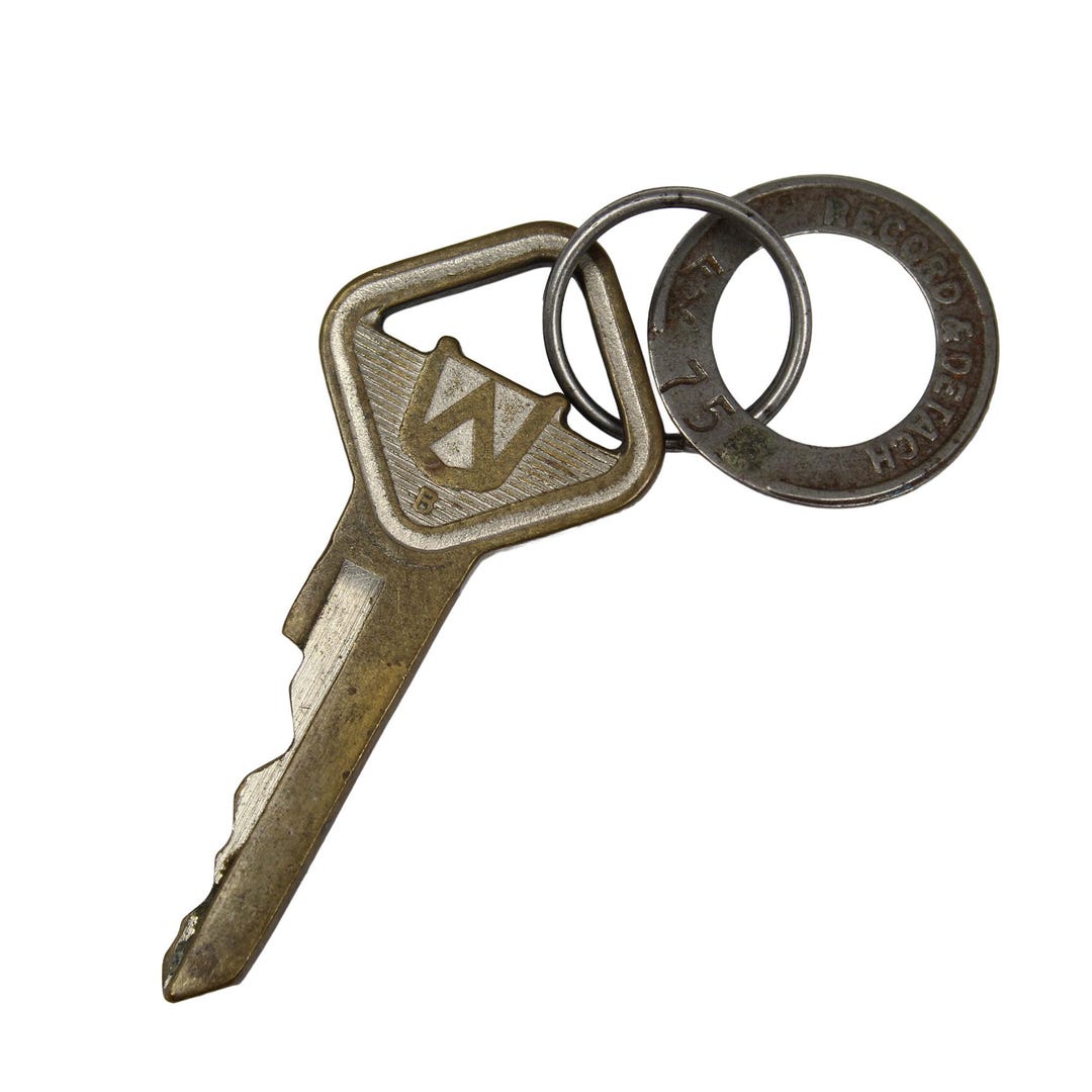 Ford Triangle Key B With Original Tag Record & Detach - Etsy