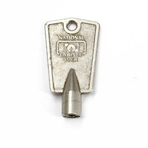 Vintage National Cabinet Lock Freezer Key - Etsy