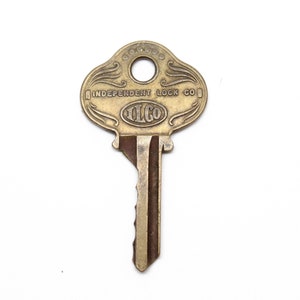 Independent Lock Key, ILCO, Old Made in the USA Key, Charm Key - Etsy