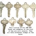 One Russwin Key Made in USA, Stamped Backs, Antique Collectors Key, Key ...
