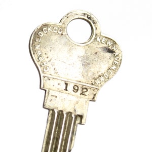 Crown Key 192 Crown Lock Co New Haven Conn, Key Charm, Necklace Key ...