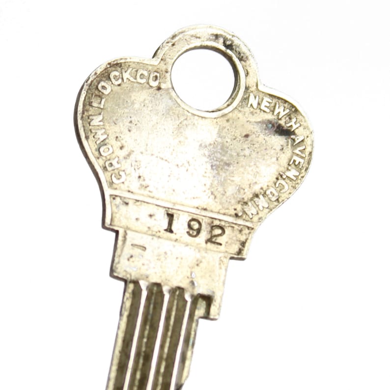 Crown Key 192 Crown Lock Co New Haven Conn Key Charm - Etsy